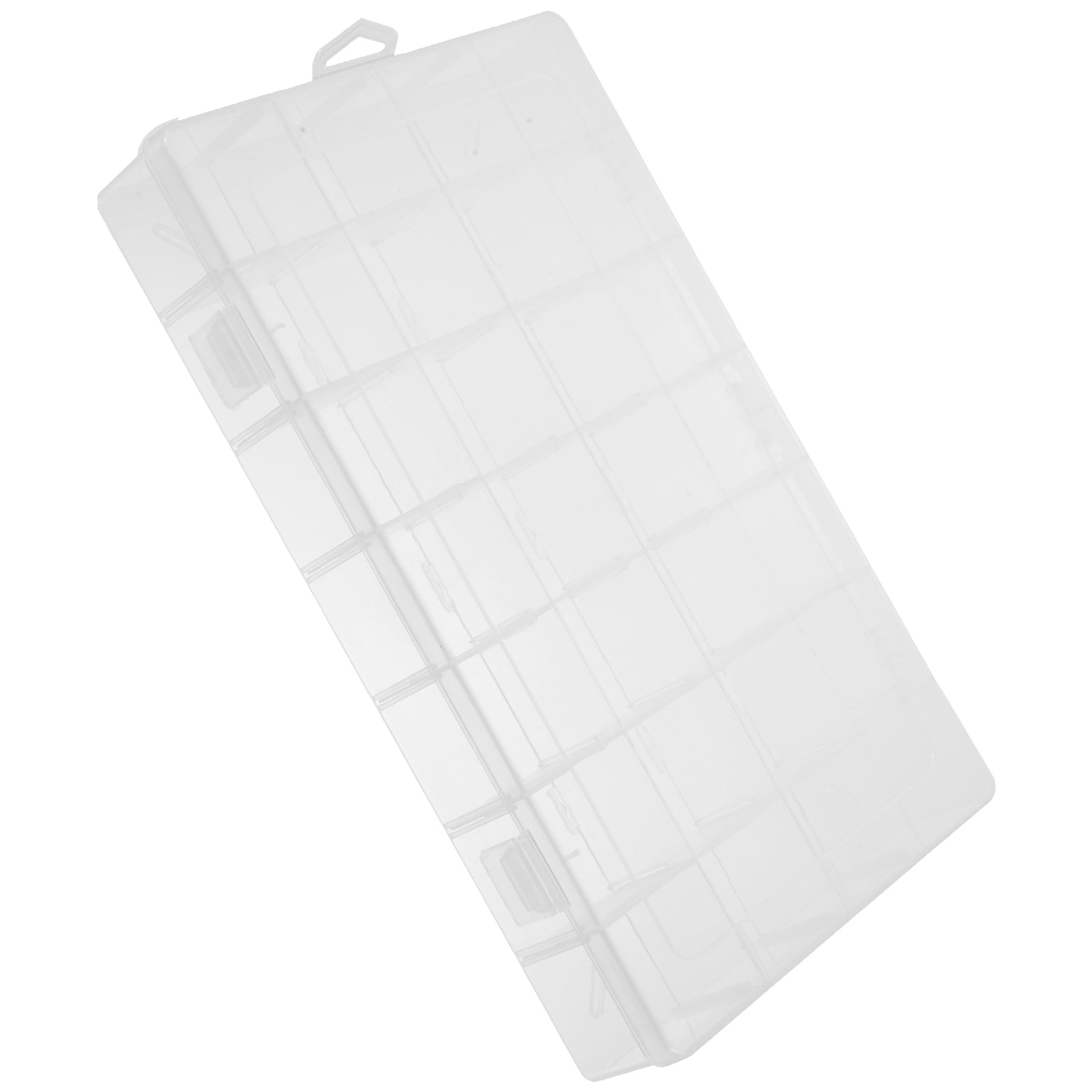 Pretyzoom Clear Plastic Divided Storage Box with Removable Sections for ...
