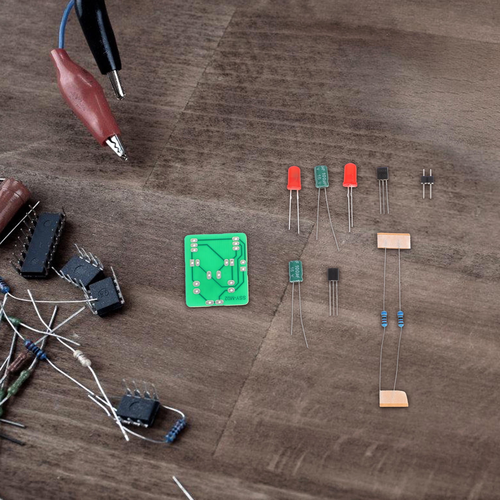 Pretyzoom 2 Sets Soldering Practice Kits Featuring LED Bistable Circuit For Hobbyists - Walmart.com