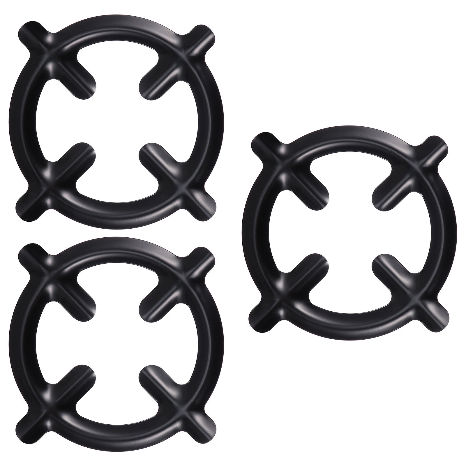 Pretyzoom 3Pcs Pot Stand for Gas Hob Iron Safety Cooking Home Use ...
