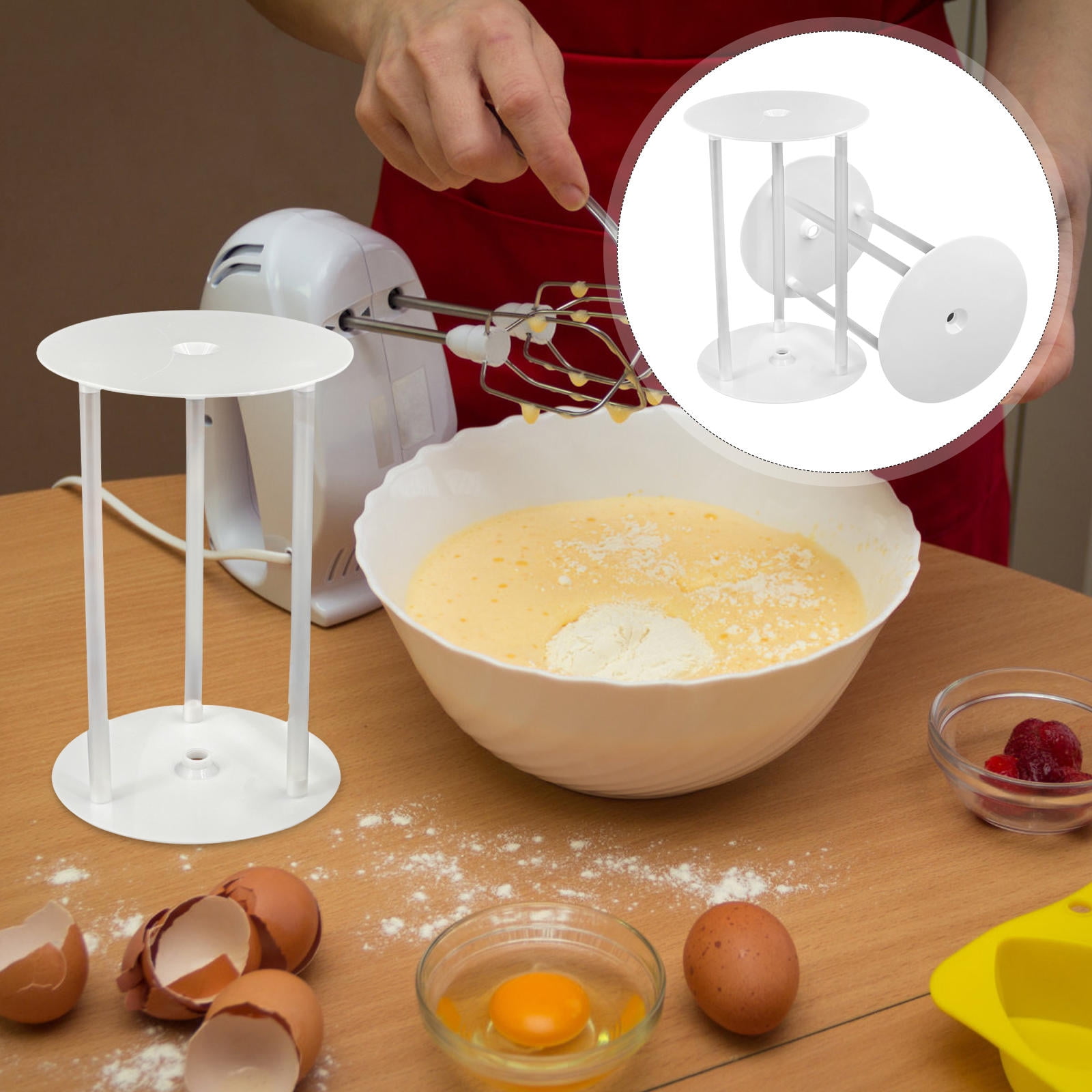 Pretyzoom 4 Sets Cake Support Bracket With Gaskets Cake Holder For ...