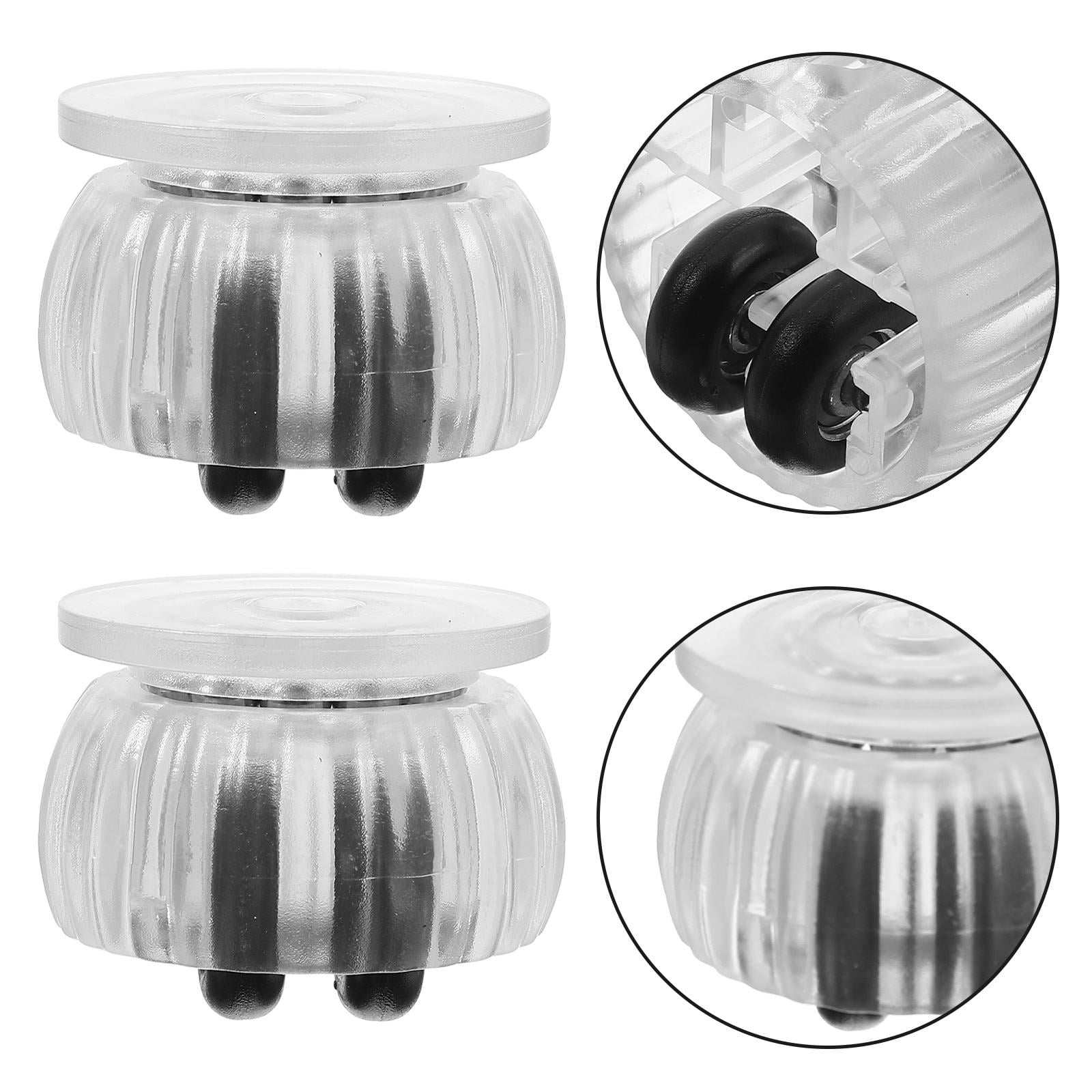 Pretyzoom 4 x Plastic Casters for Heavy Duty Caster Wheels in Home Use ...