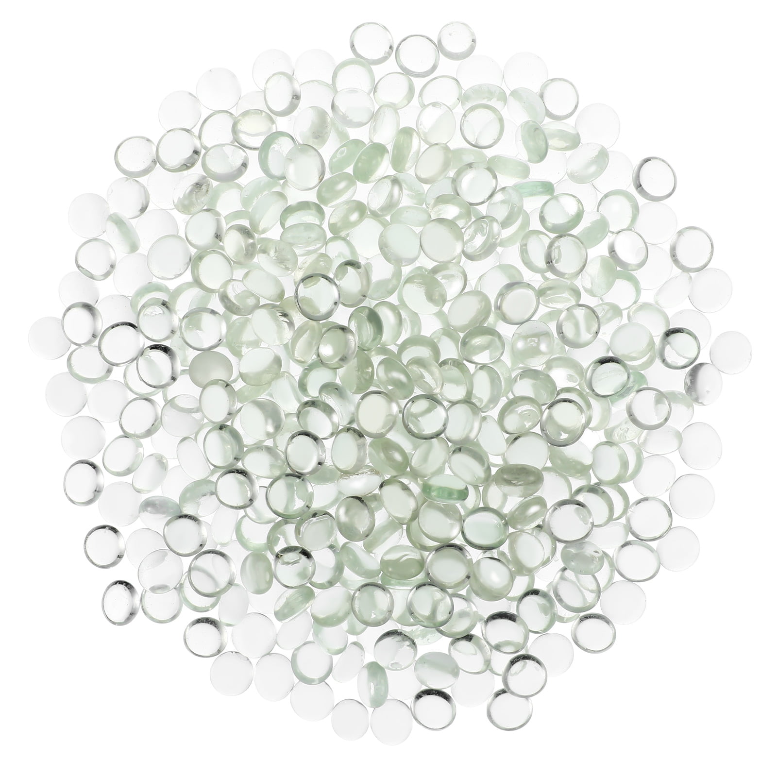 Pretyzoom 400Set Clear Pebbles For Vases Transparent Decorative Stones ...
