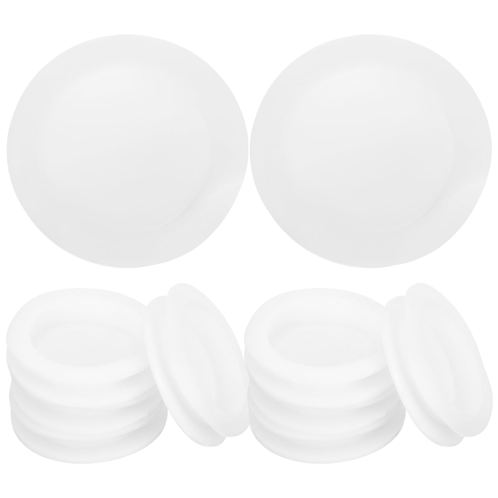 Pretyzoom 40Pack Money Bank Insert Plastic Bottom Bank Stopper for ...