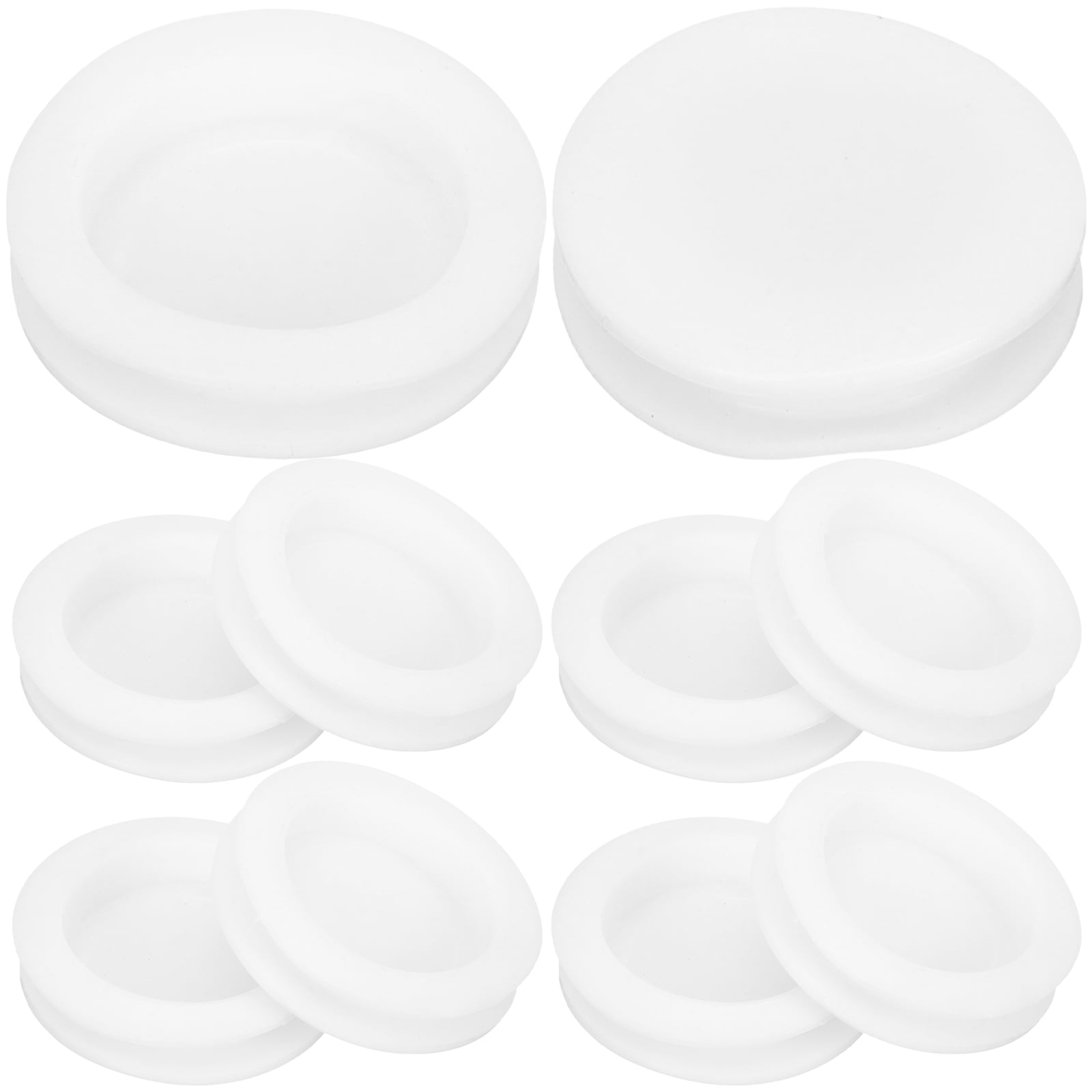 Pretyzoom 40Pcs Durable Plastic Bank Bottom Plugs Smooth Reusable ...