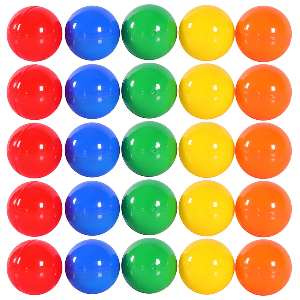 Pretyzoom 50Pcs Openable Game Balls Raffle Game Balls Small Lottery ...