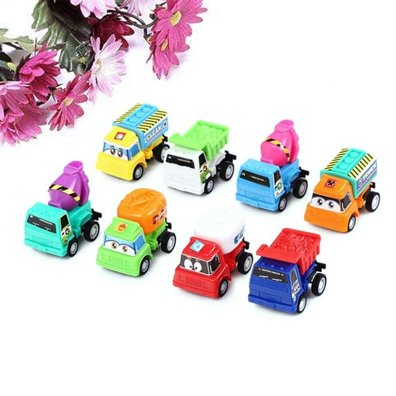 Pretyzoom 8Pack Model Toy Vehicles Mini Car Models for Kids Party ...