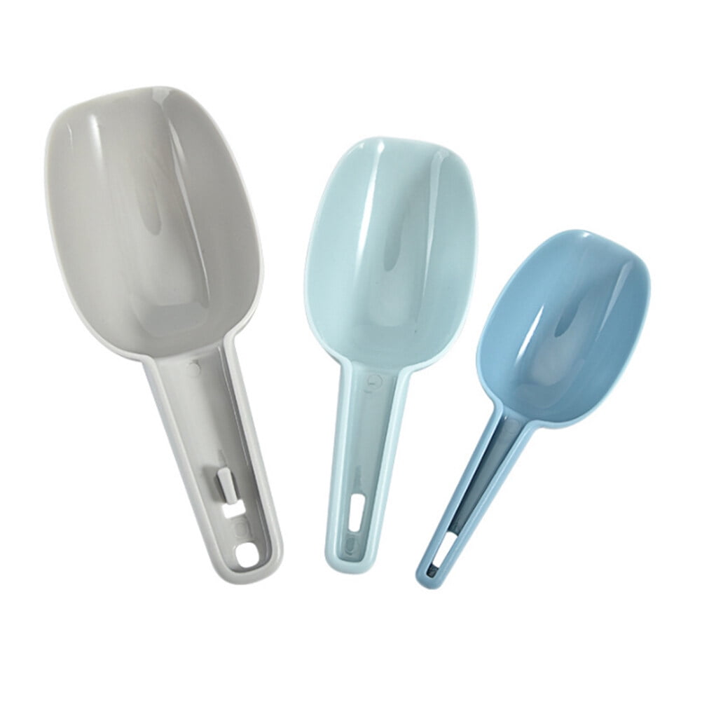 Pretyzoom Blue Plastic Food Scoop for Kitchen Use PP Material Great for ...