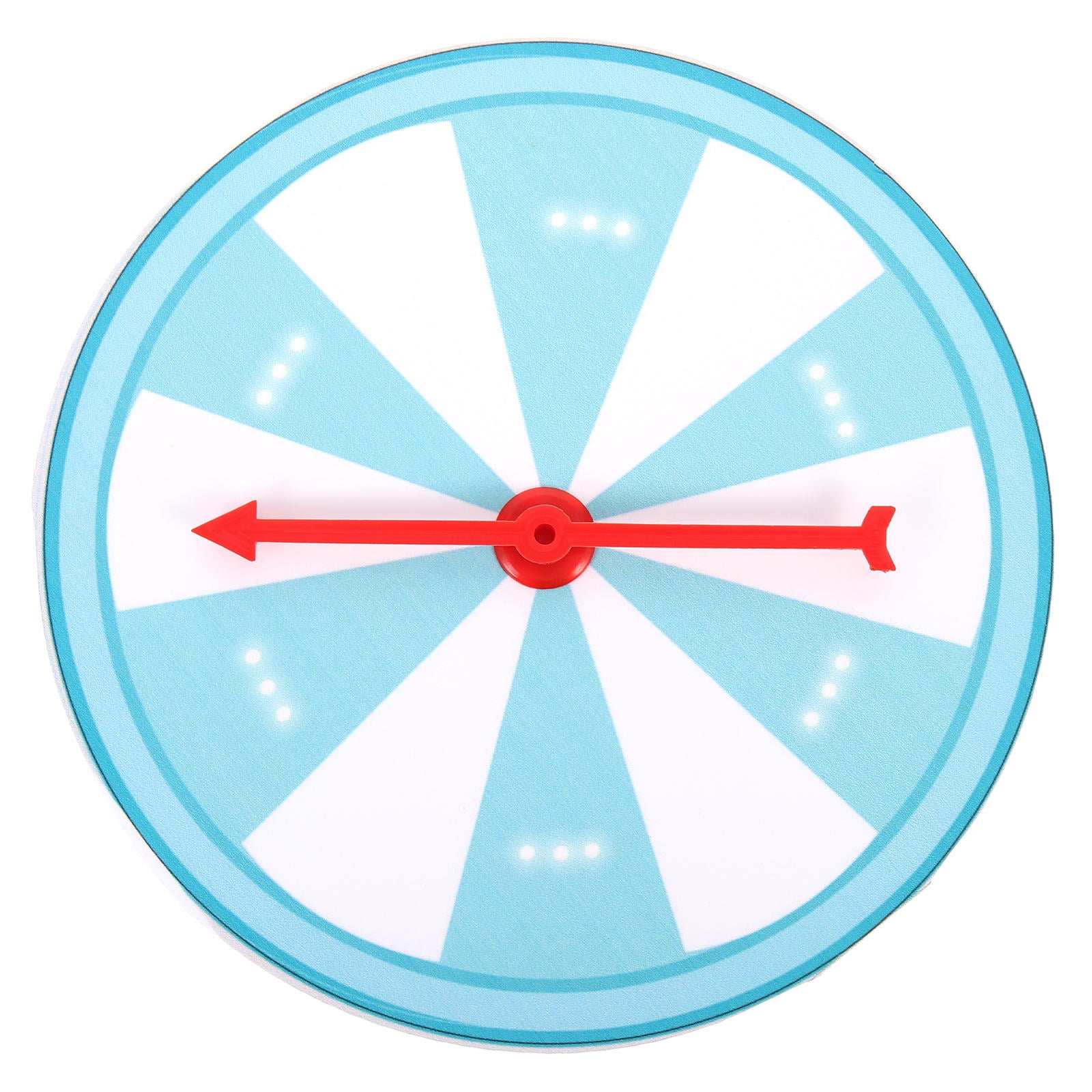 Pretyzoom 1 Set of Prize Wheels Rotatable Plastic Blue Hanging Wheel ...
