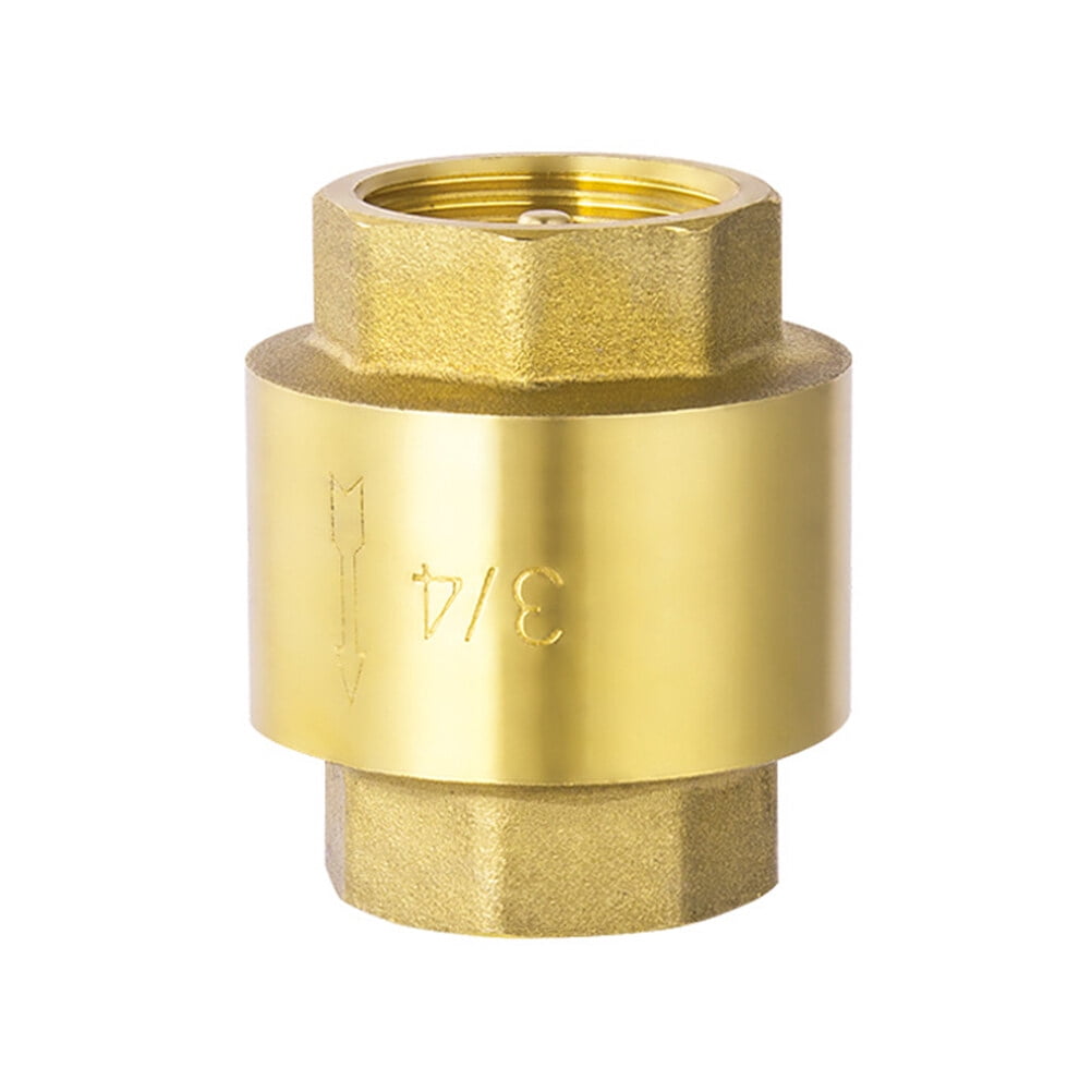 Pretyzoom Boat Gas Tank Check Valve Brass Backflow Preventer for Marine ...