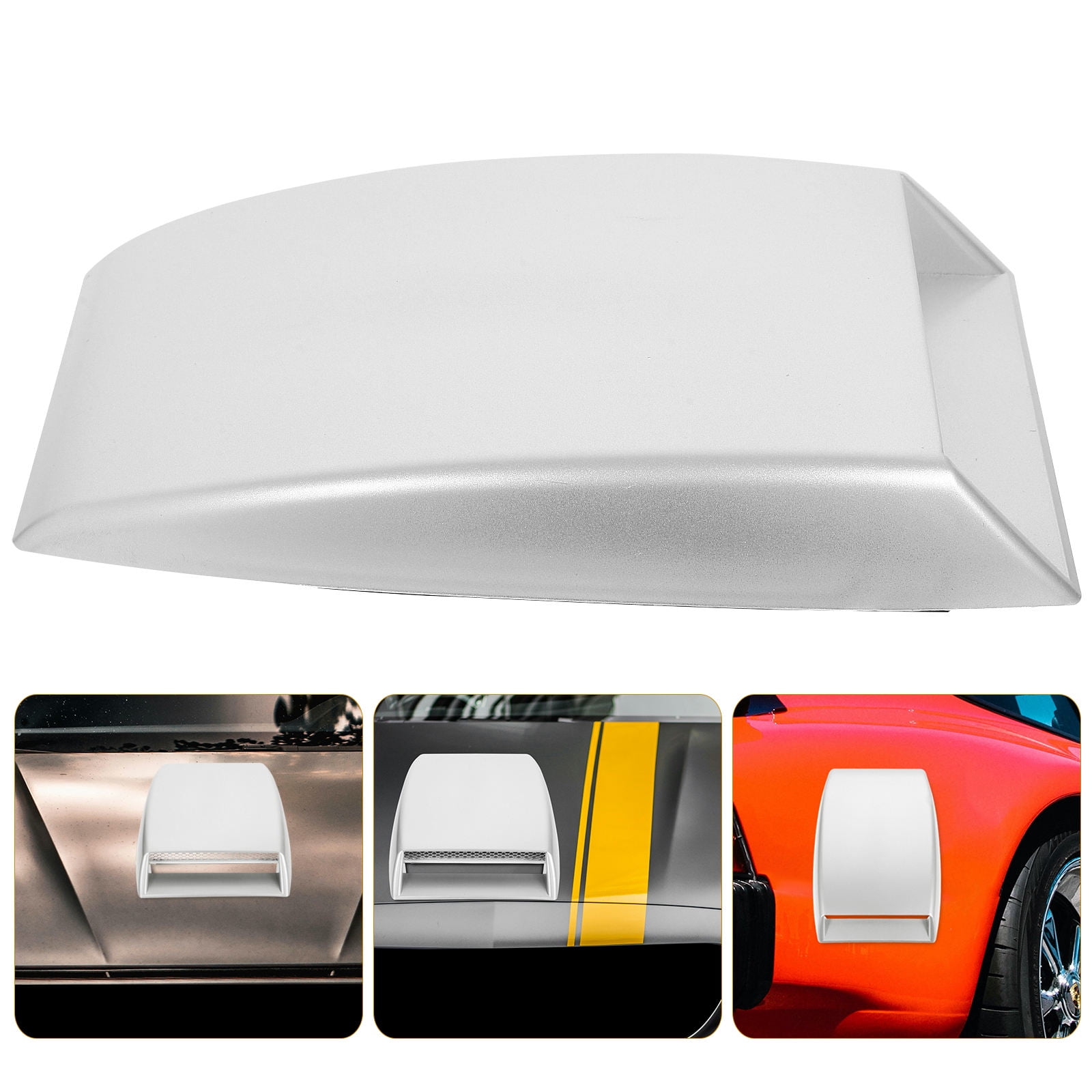 Pretyzoom Car Bonnet Scoop Air Flow Intake Bonnet Hood Vent Grille ...