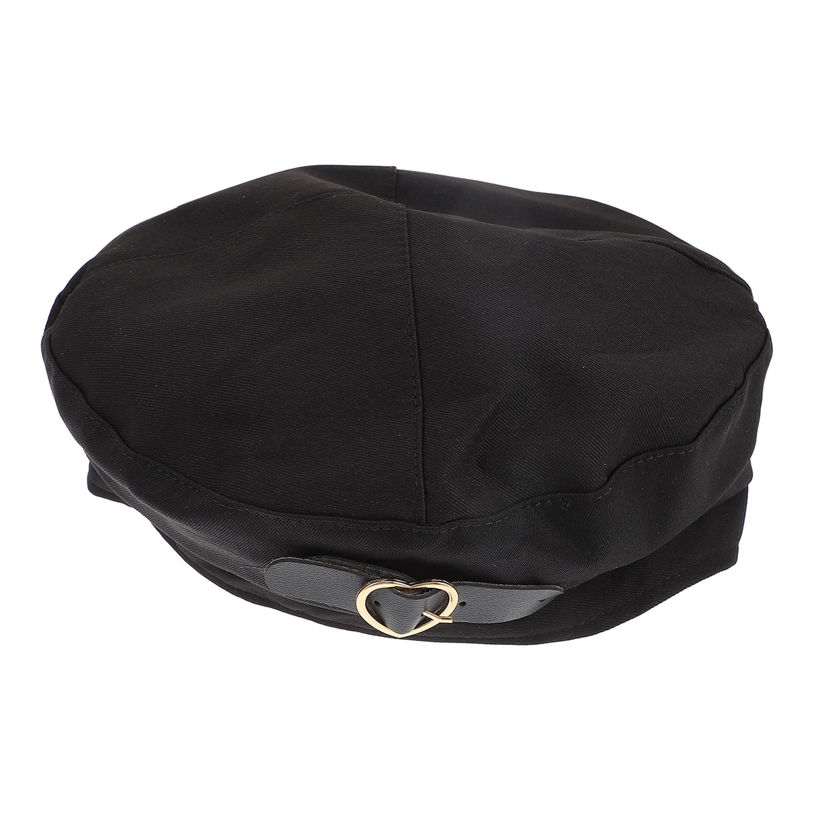 Pretyzoom Beret Hats for Girls Cotton Black 1 Set for Girls Vintage ...