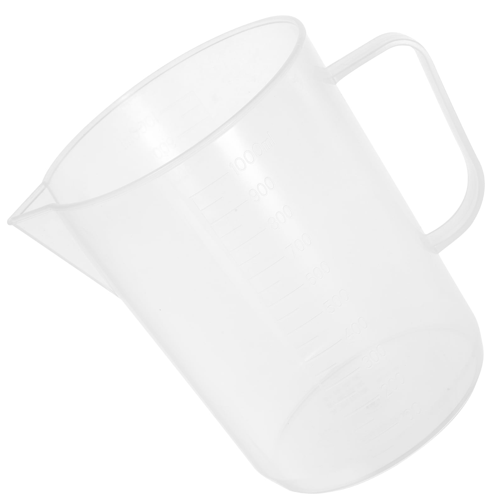 Pretyzoom Plastic Scale Cup White Food Grade PP Material Ergonomic ...