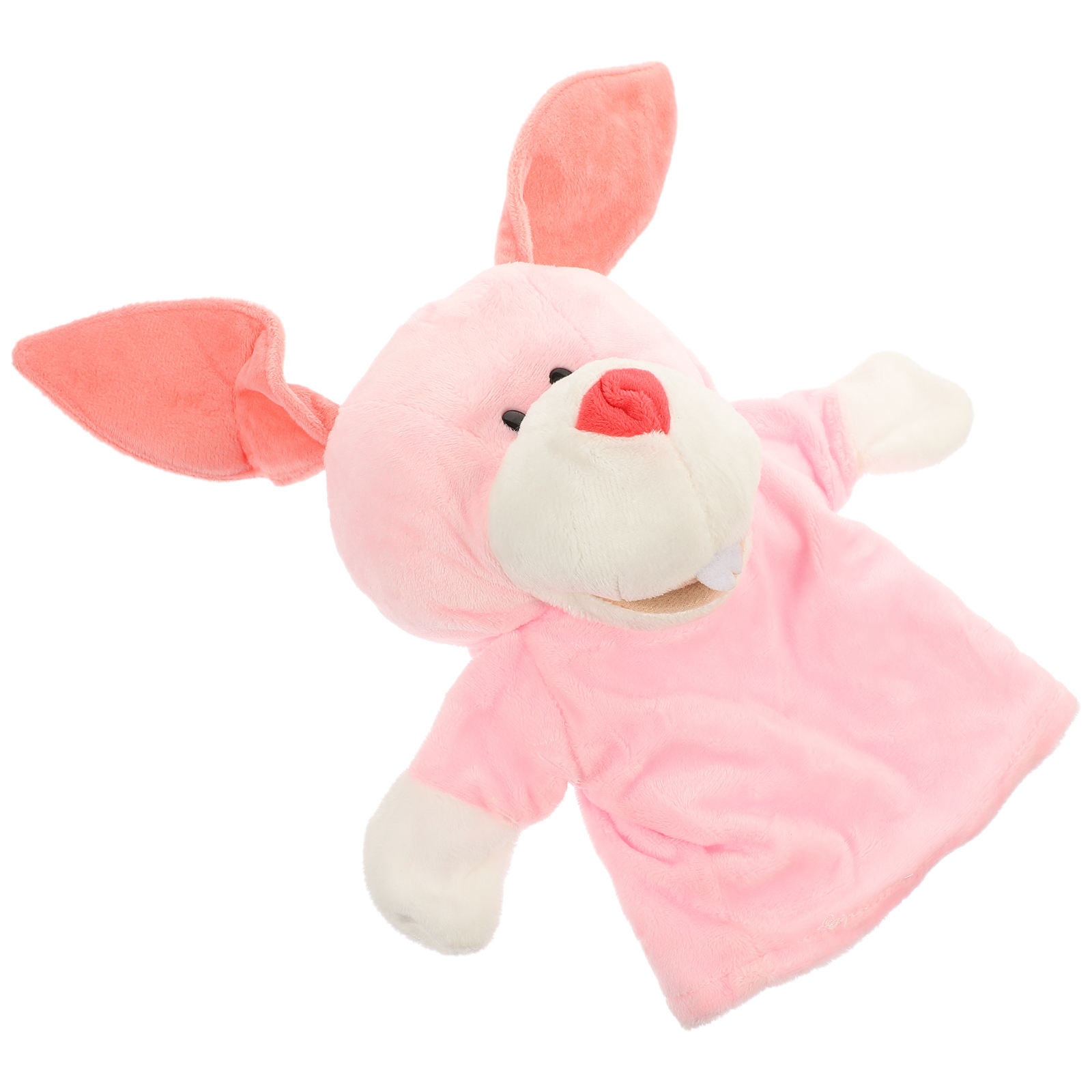 Pretyzoom Cute Animal Hand Puppet Puppet Theatre for Children Pink ...