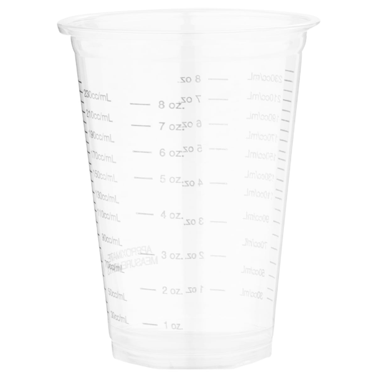 Pretyzoom Disposable Measuring Cup for Home Use Transparent Plastic ...