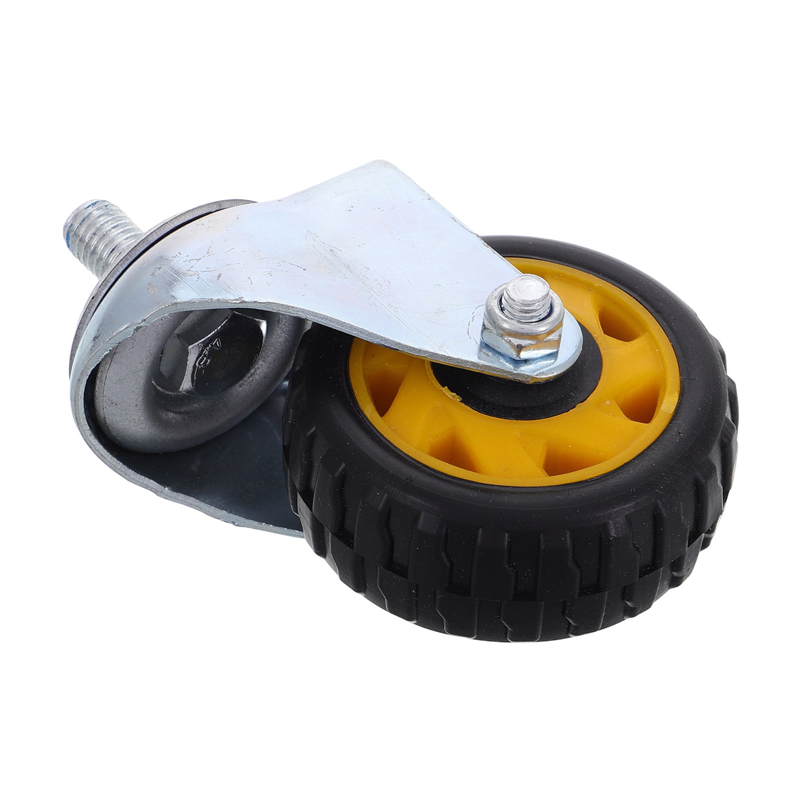 Pretyzoom Heavy Duty Caster Wheel Trolley Caster Wheel Iron Plastic ...