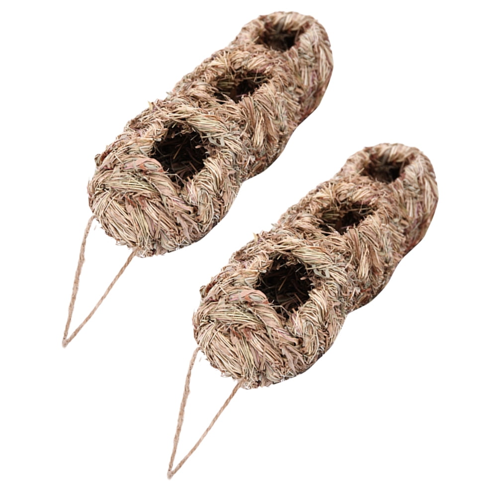 Pretyzoom Khaki Bird Nests for Small Animals and Birds Synthetic ...