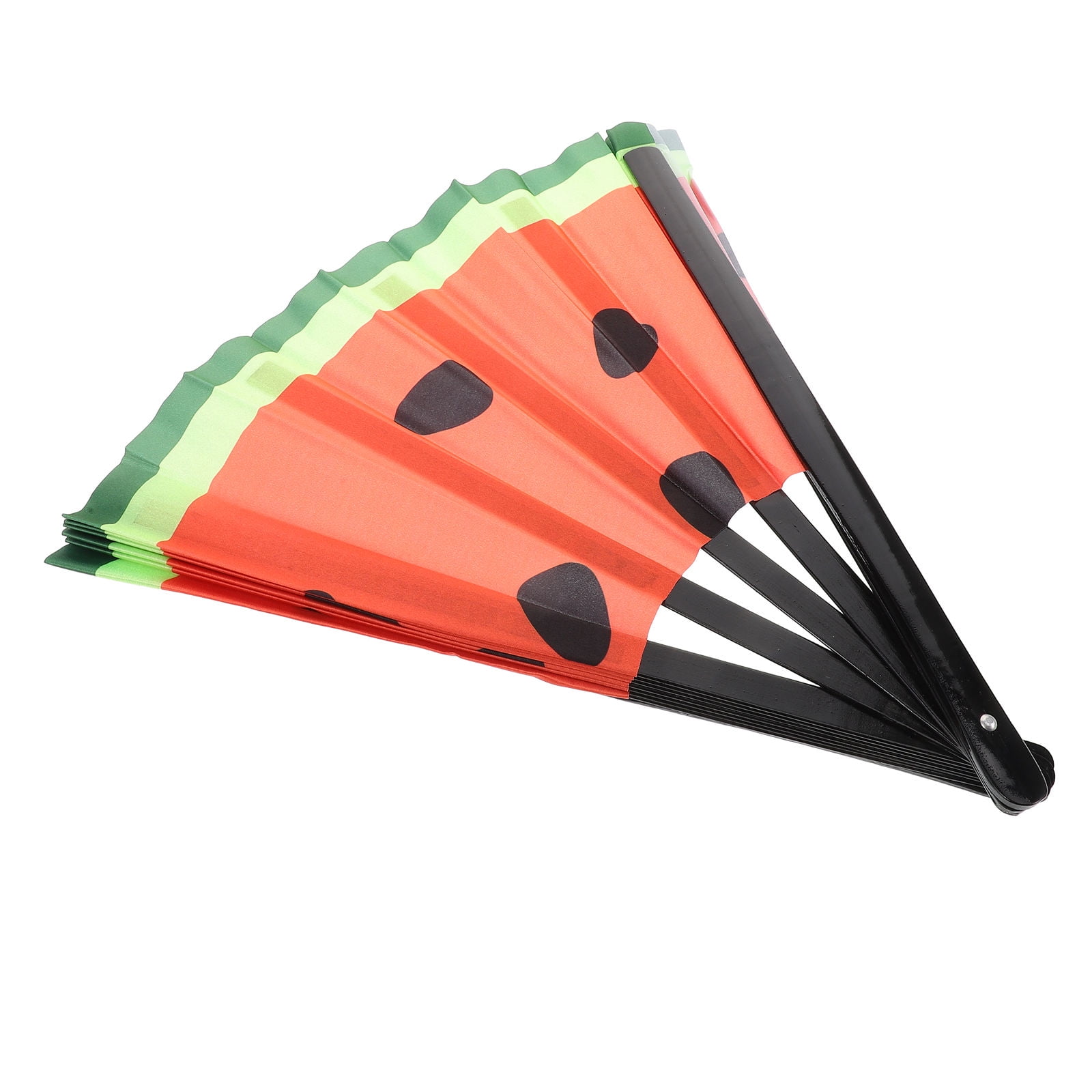Pretyzoom Fluorescent Japanese Watermelon Folding Hand Fan Assorted ...
