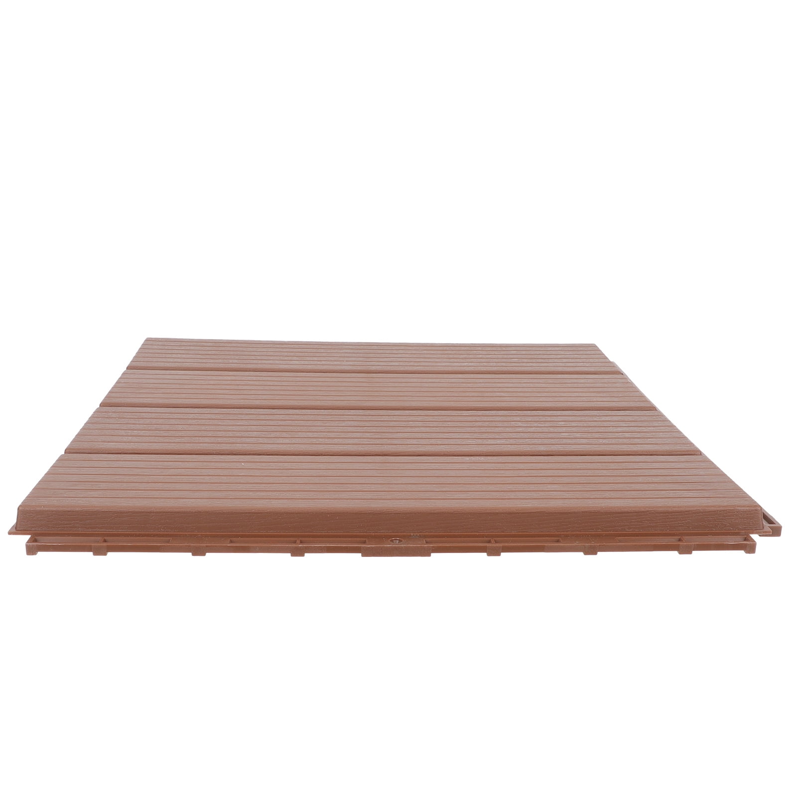 Pretyzoom Outdoor Wooden-Plastic Floor Composite Floor Decor Garden Splicing Floor - Walmart.com