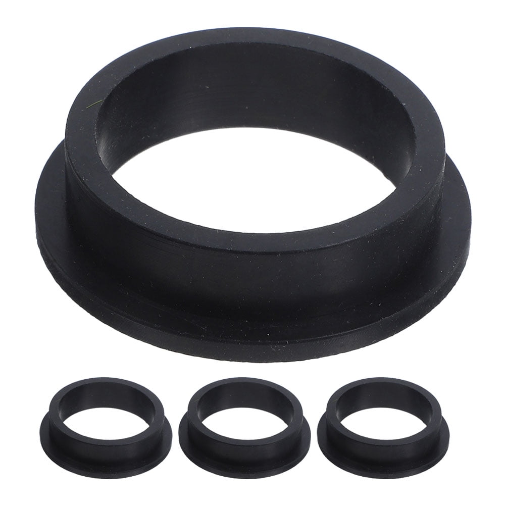 Pretyzoom Pool Pump Gasket Replacement 4Pcs Black Silicone L-Shape ...