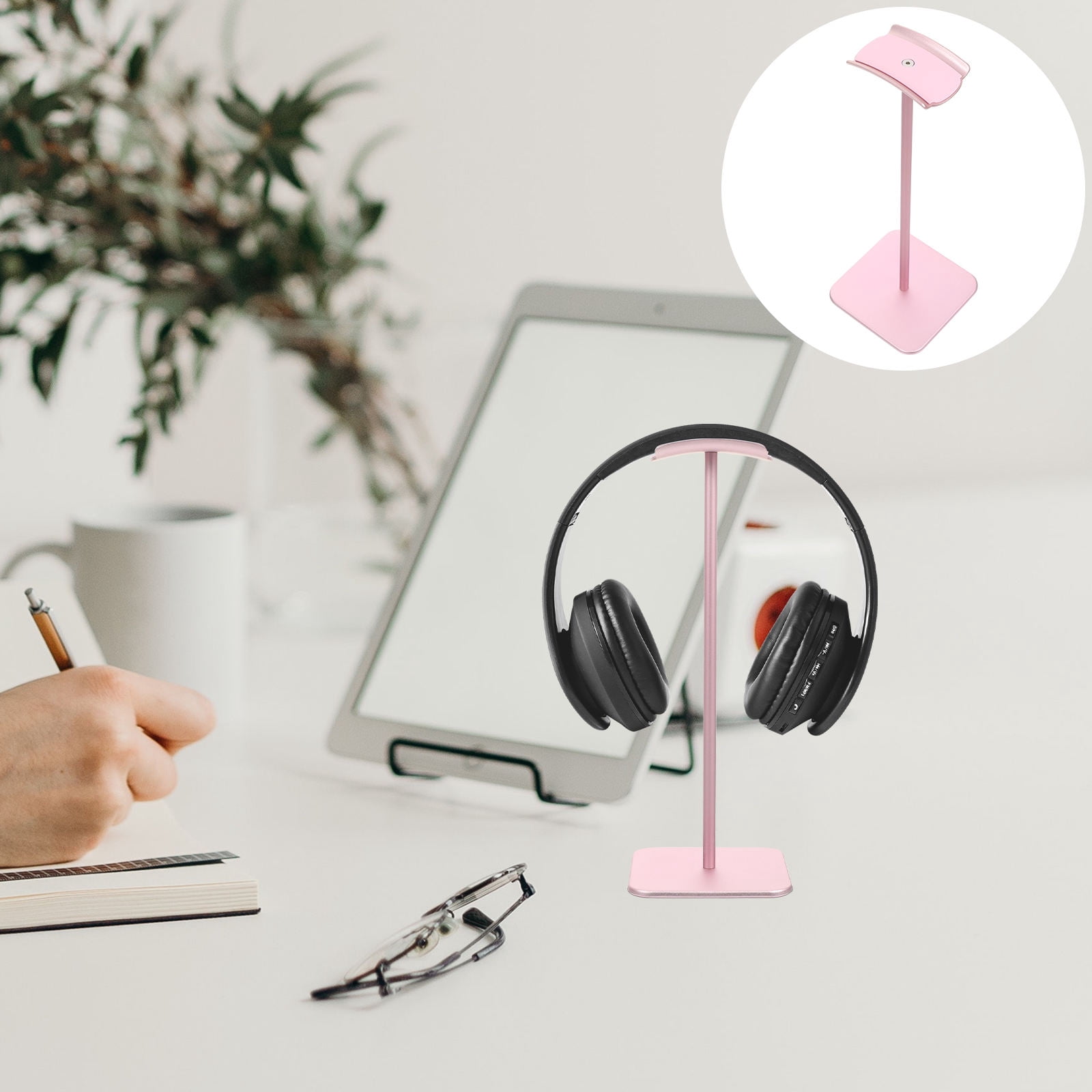 Pretyzoom Premium Headset Stand Headphone Holder for Home Decor Skid ...