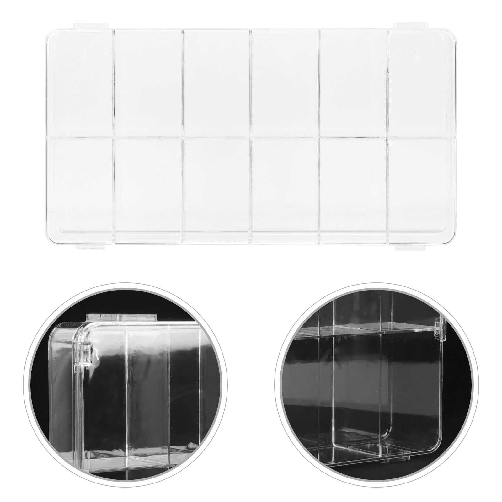 Pretyzoom Figures Storage Box Acrylic Transparent 1Pack Multi ...