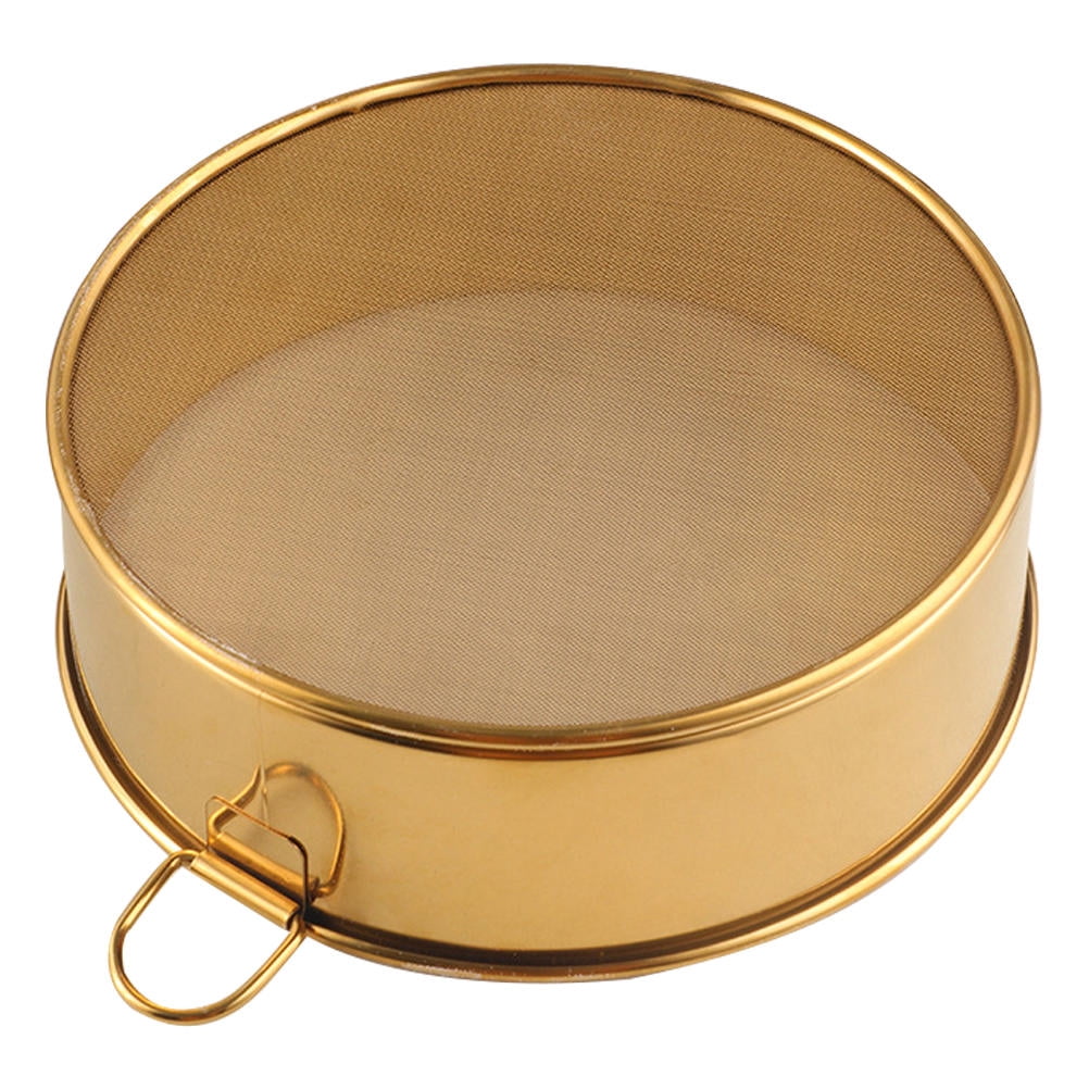 Pretyzoom Stainless Steel Flour Sifter Sieve Fine Mesh for Food ...