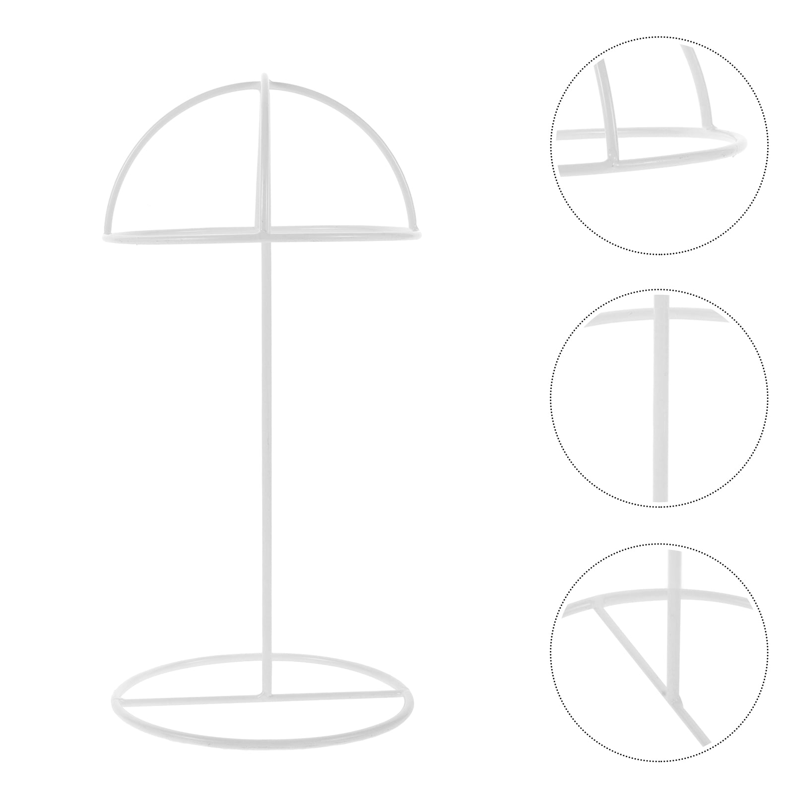 Pretyzoom Wrought Iron Hat Stand Display For Men And Women And Store ...