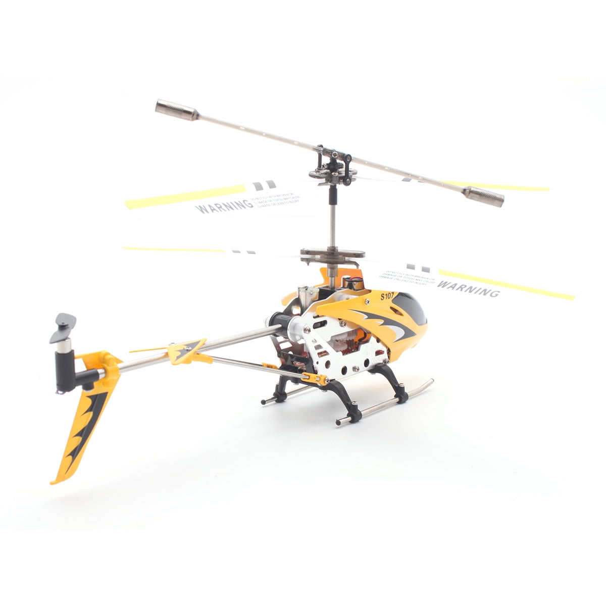 Pretyzoom remote controlled airplane S107G in Yellow for Indoor Flight ...