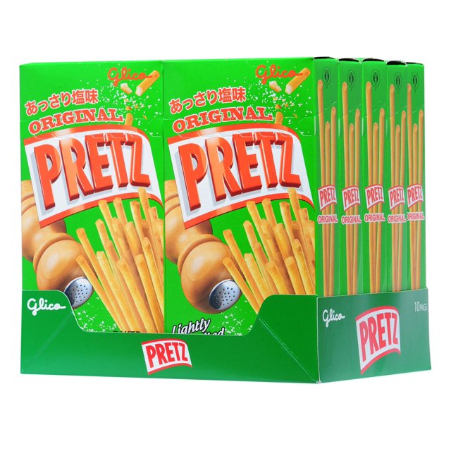 Pretz Biscuit Stick, Lightly MMF7 Salted, 1.09 Ounce (Pack of 10) - Walmart.com