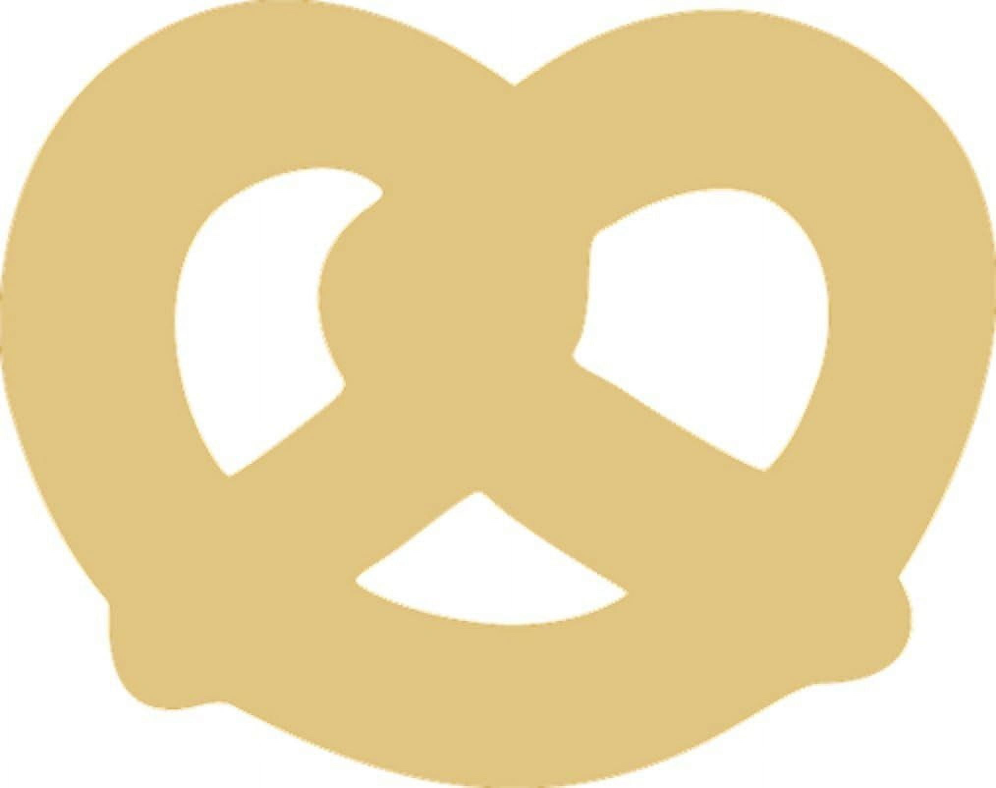 Pretzel Cutout Unfinished Wood Food Decor Fair Food Restaurant Decor ...
