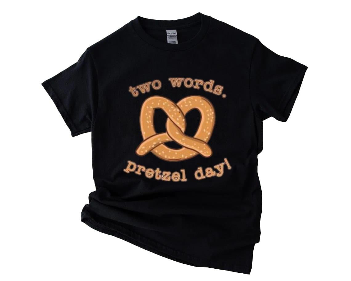 Pretzel Day T-Shirt with Fun and Quirky Game-Inspired Design, for men ...