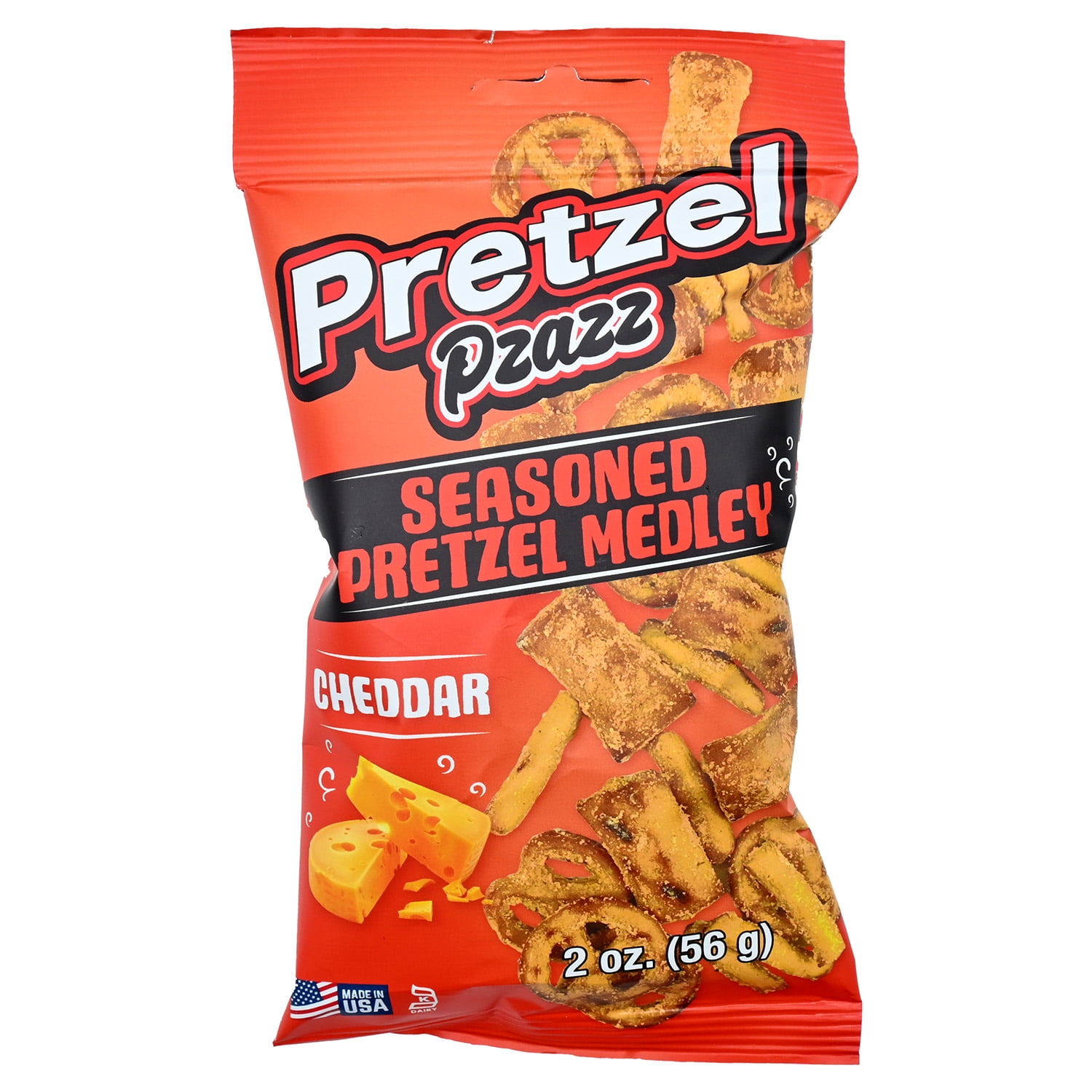 Pretzel Pzazz Cheddar 12 count Box - Walmart.com