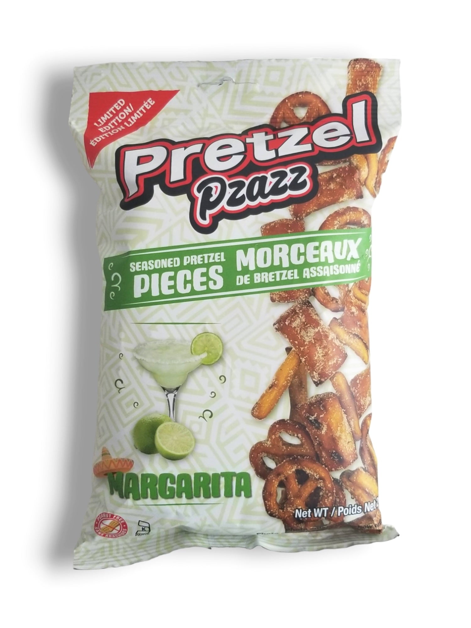 Pretzel Pzazz Seasoned Pretzel Pieces, Margarita Flavored, 200g/7 oz ...