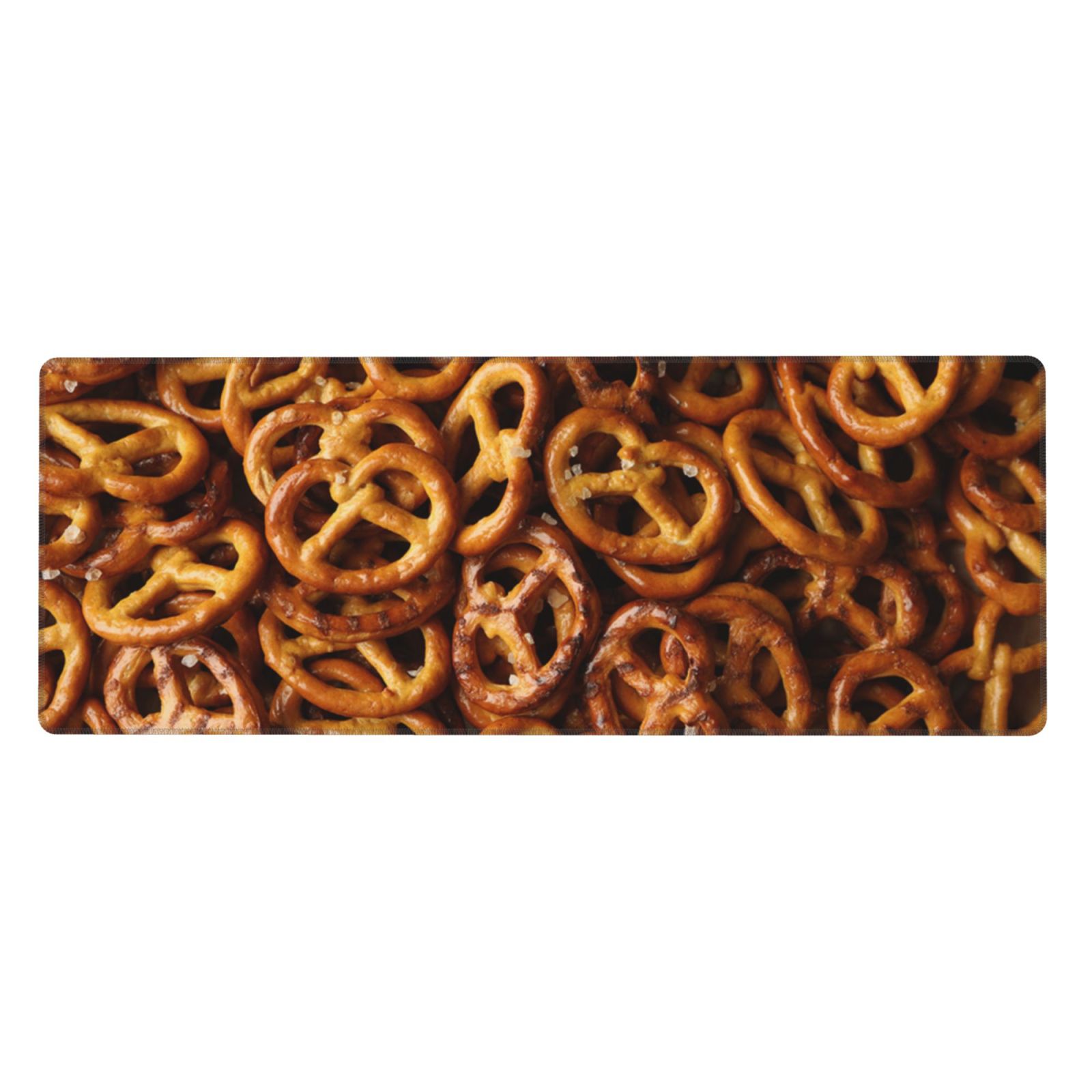 Pretzels Bread Pattern Mousepad Large Mouse Pad Desk Pad Computer ...