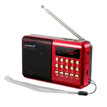 UDIYO BC-R2011 FM World Receiver Telescopic Antenna Great Reception ...