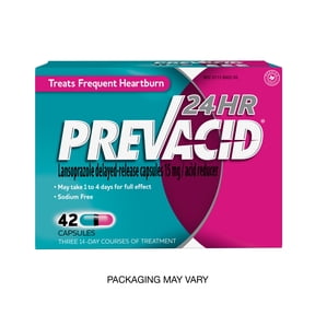 Equate Lansoprazole Delayed Release Capsules 15 mg, Acid Reducer, 42 ...
