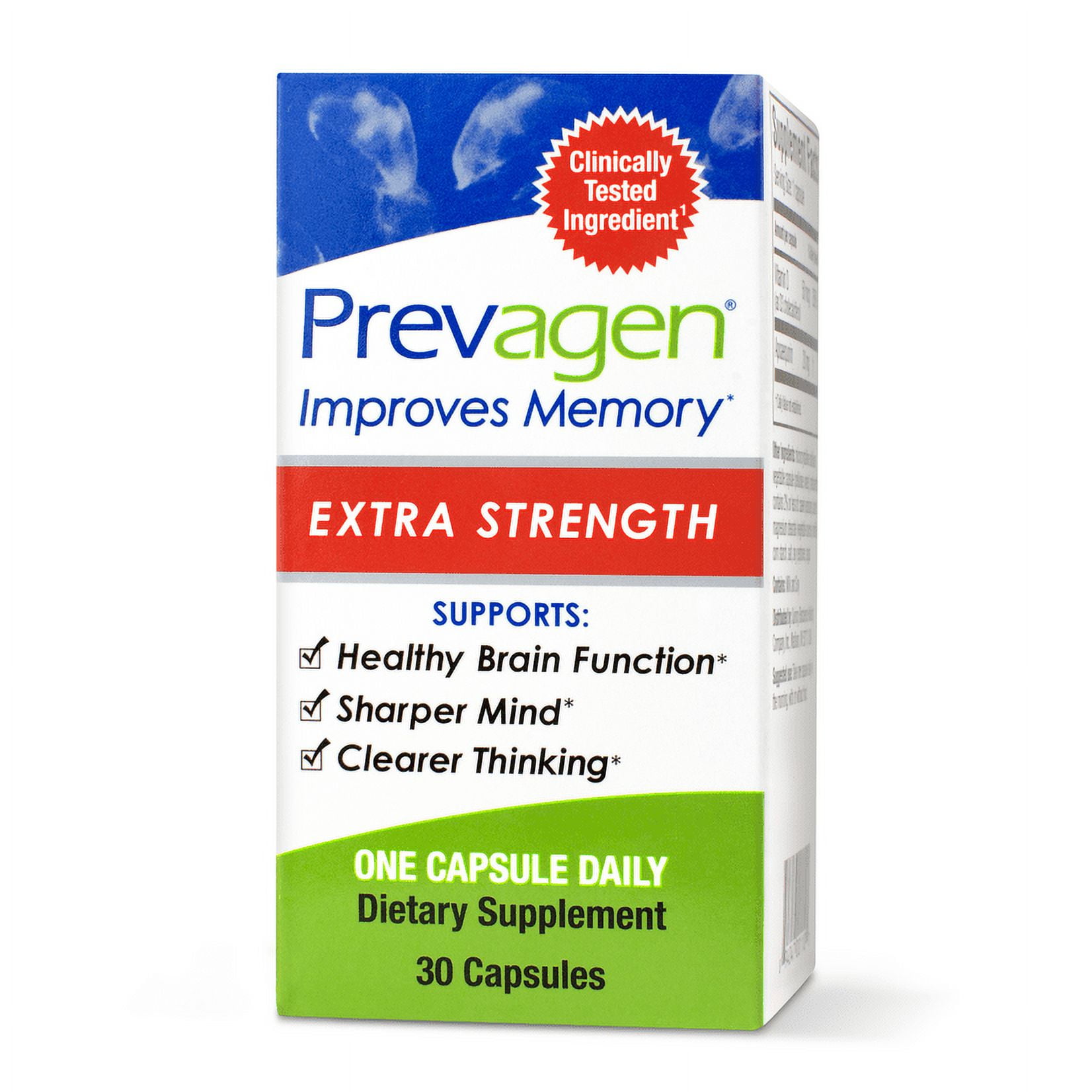 Prevagen Improves Memory - ES 20mg, 30 Capsules, with Apoaequorin ...