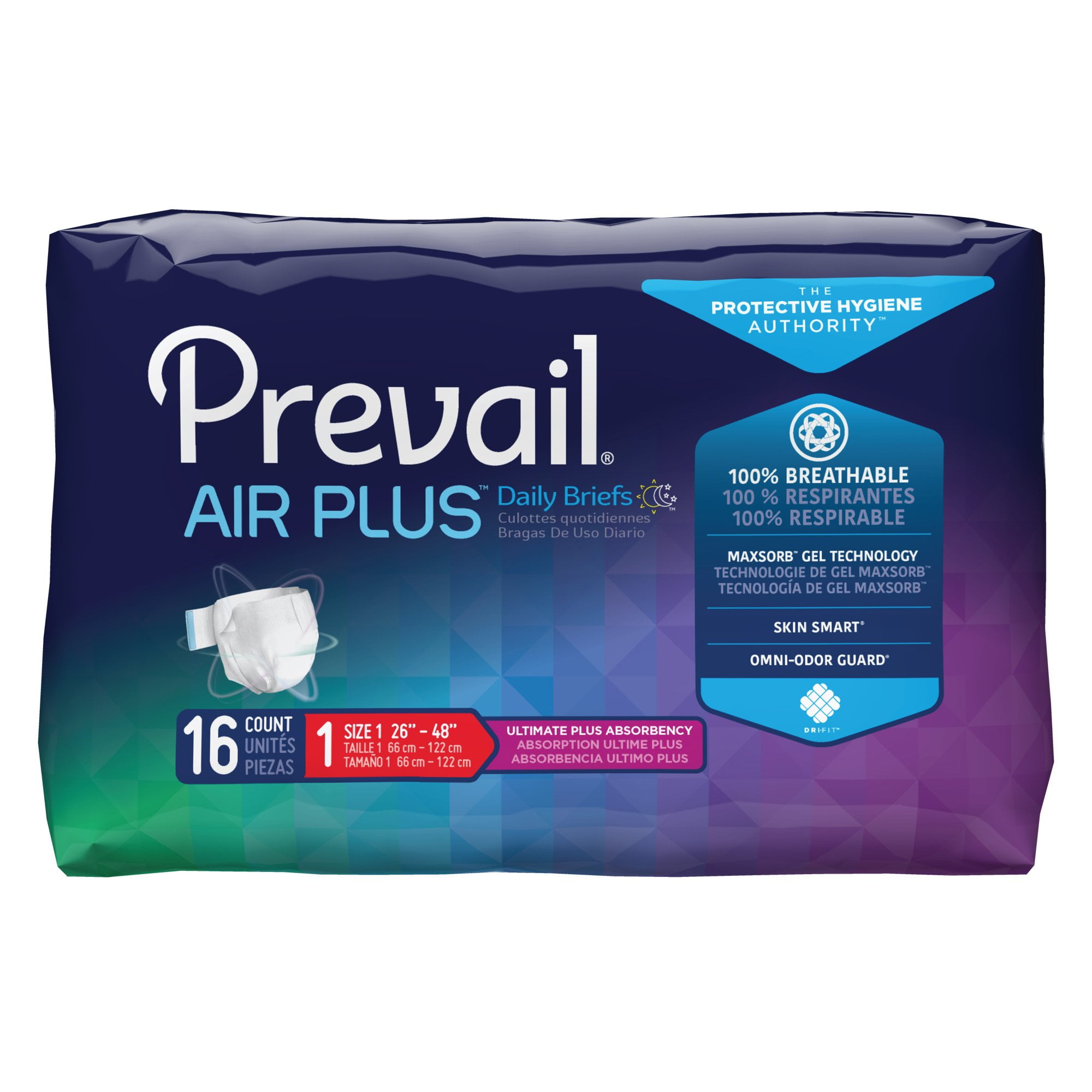 Prevail Breezers 360 Disposable Protective Adult Diapers, Ultimate ...