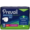 Prevail Air Plus Adult Disposable Breezers Incontinence Brief, Heavy ...