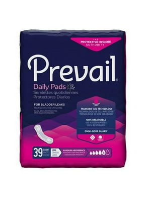 Prevail Incontinence Pads in Incontinence - Walmart.com