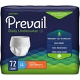 Prevail Daily Protective Incontinence Underwear, Unisex, Disposable ...