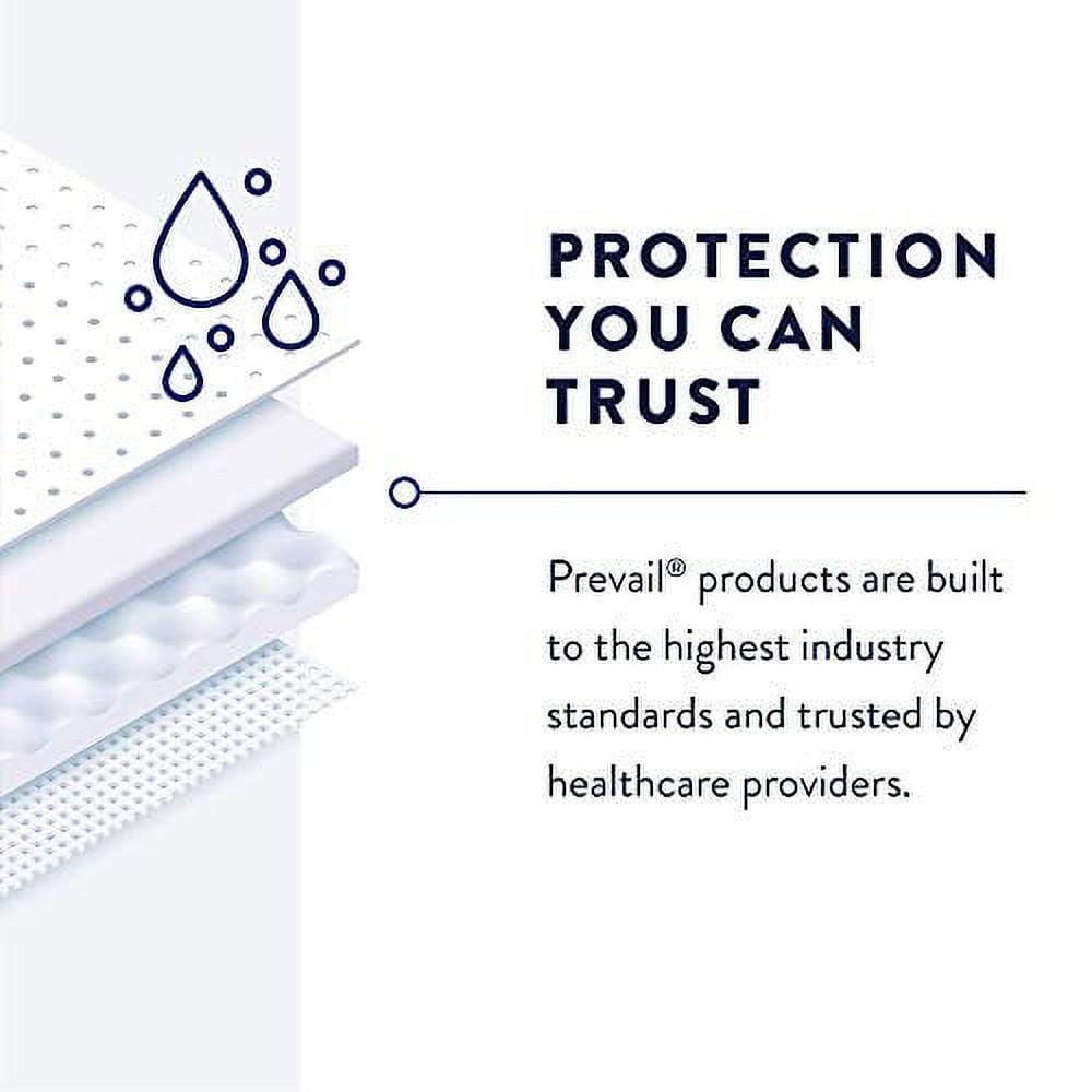 Prevail Incontinence Unisex Pant Lines, Disposable Adult Pant Liner for ...