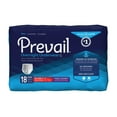 Prevail Men's Overnight Absorbency Incontinence Underwear, S-M, 18 ...
