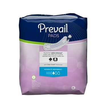 Prevail Very Light Absorbency Incontinence Liners, Regular Length, 26 ...