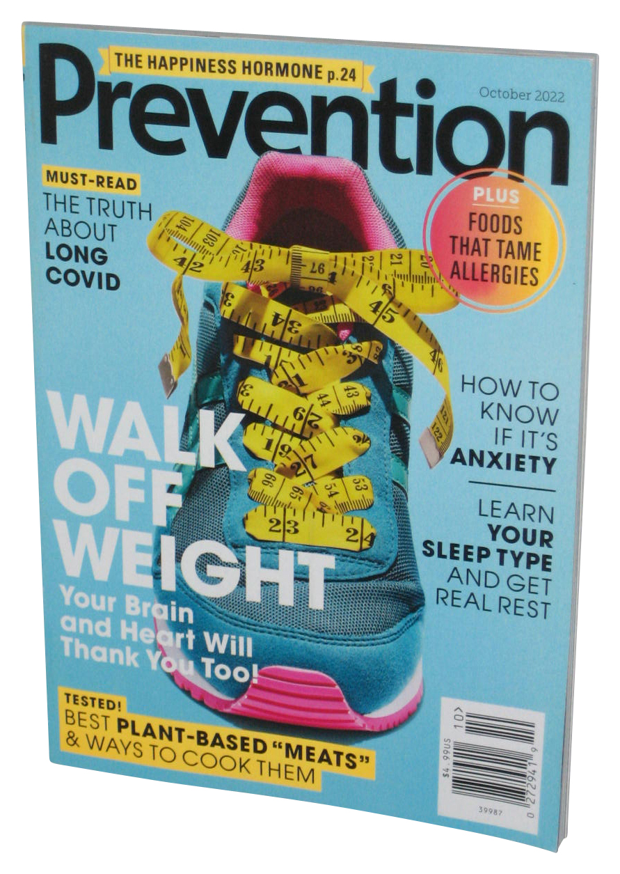 Prevention Happiness Hormone October 2022 Magazine Paperback Book ...