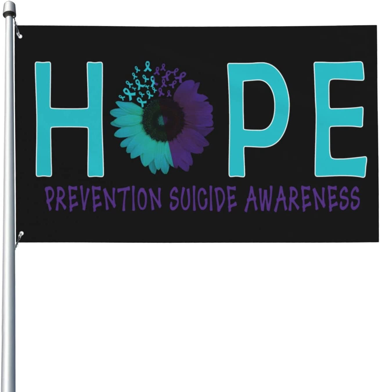 Prevention Suicide Awareness Flag 3x5 Ft Banner Poster Decorative ...