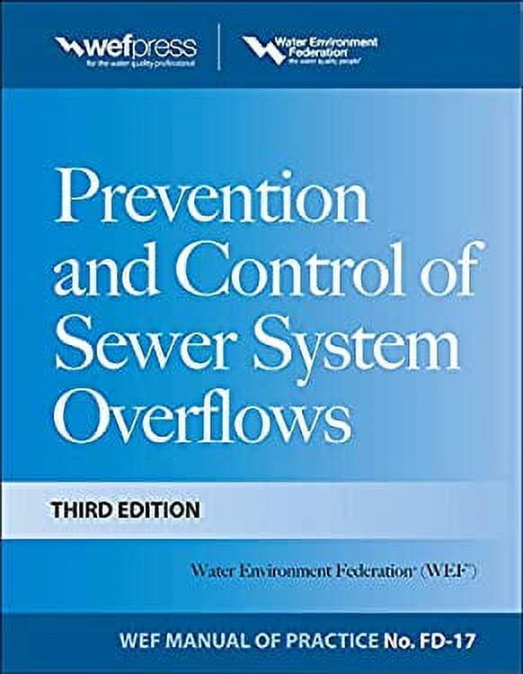 Pre-Owned Prevention and Control of Sewer System Overflows, 3e - MOP FD ...