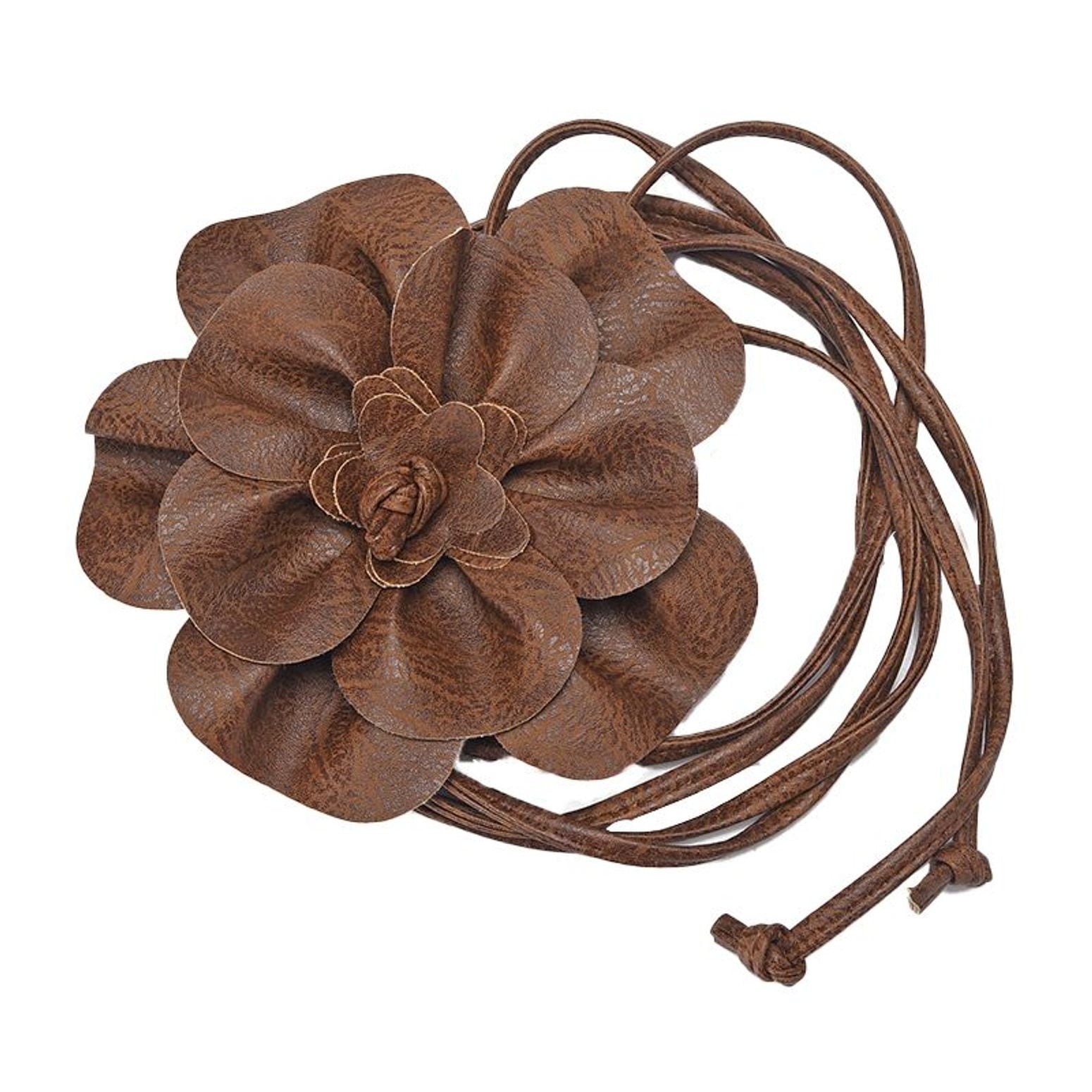 Previn Women's Bohemian String Belt 2025 Belt For Dress Self Tie Skinny ...