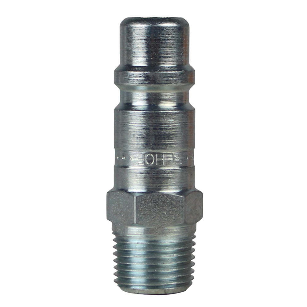 Prevost 3/8" Male NPT Industrial Interchange Steel Coupler Plug ...