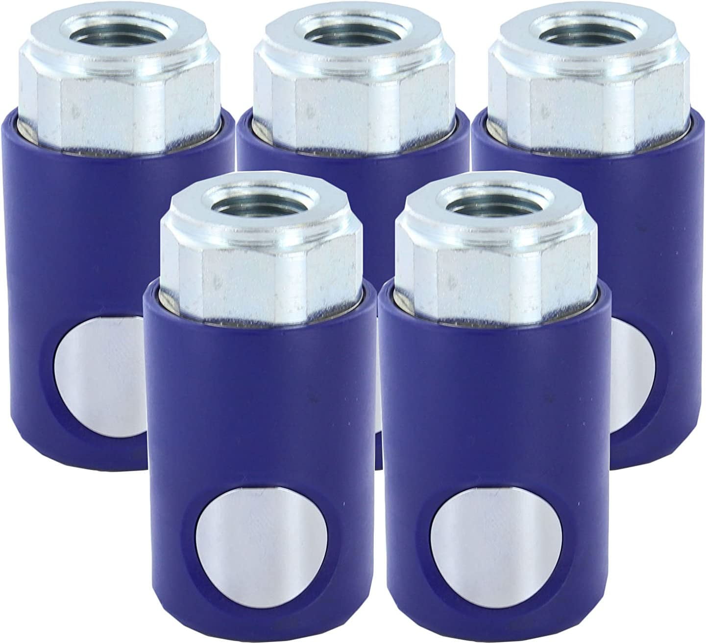 Prevost IRC061201 (5 Pack) Regular Female Threaded Coupler 1/4 in ...